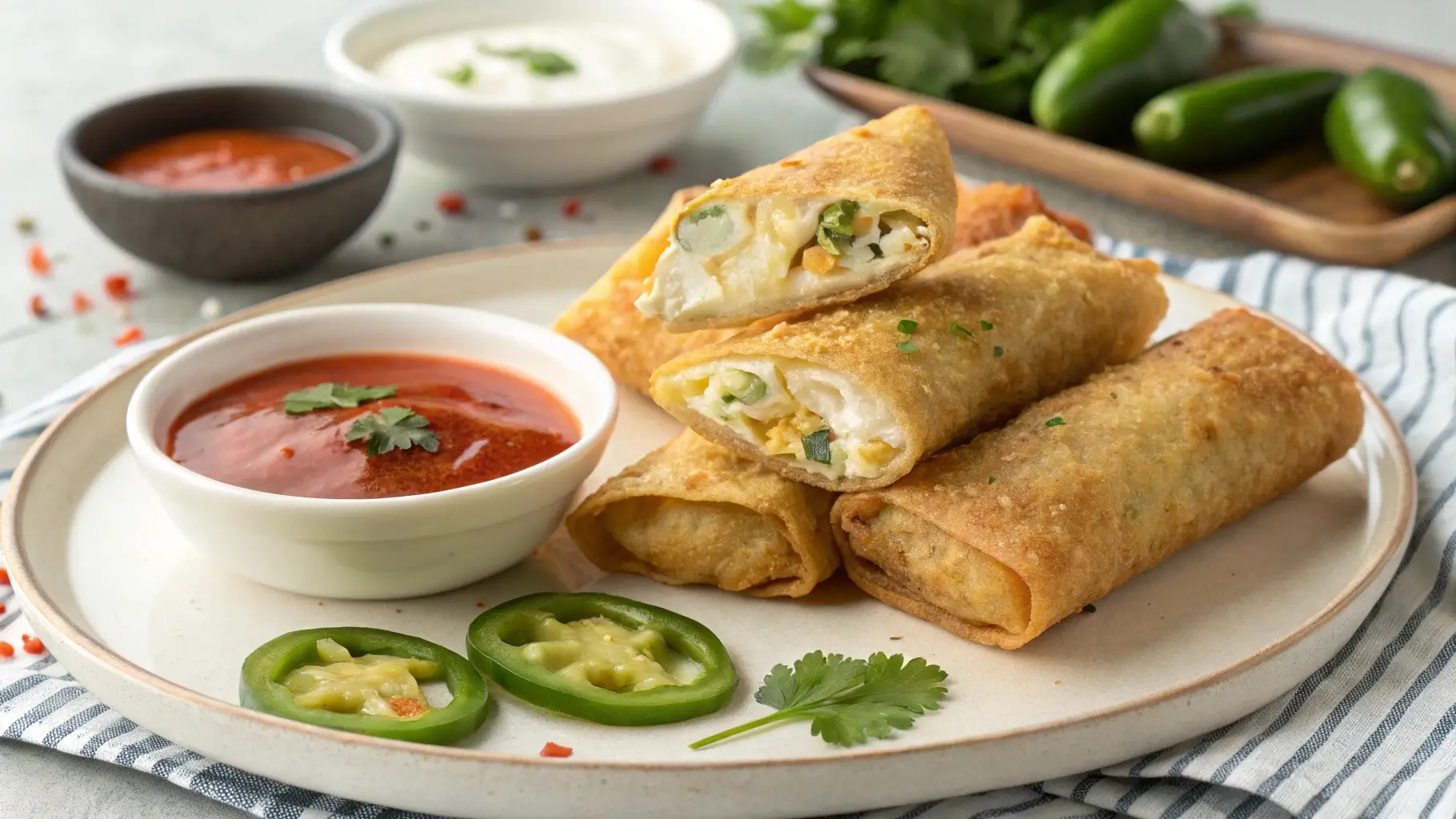 Egg Roll Wrapper Cream Cheese Jalapeno Recipe - Easy Guide